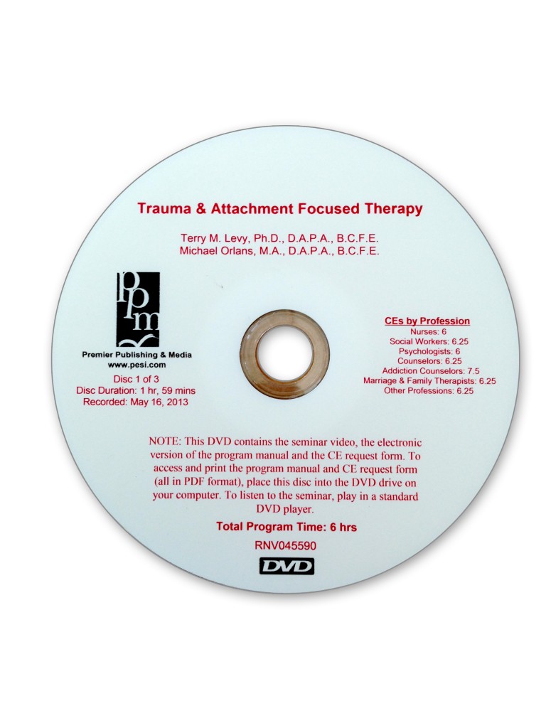 DVD: Trauma & Attachment-Focused Therapy - Evergreen Psychotherapy Center